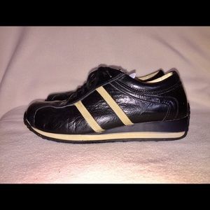 Charles Amar | Shoes | Charles Amar Black Leather Lace Up Shoes | Poshmark